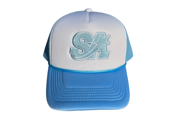 Baby Blue Trucker Hat – Stunna Attire